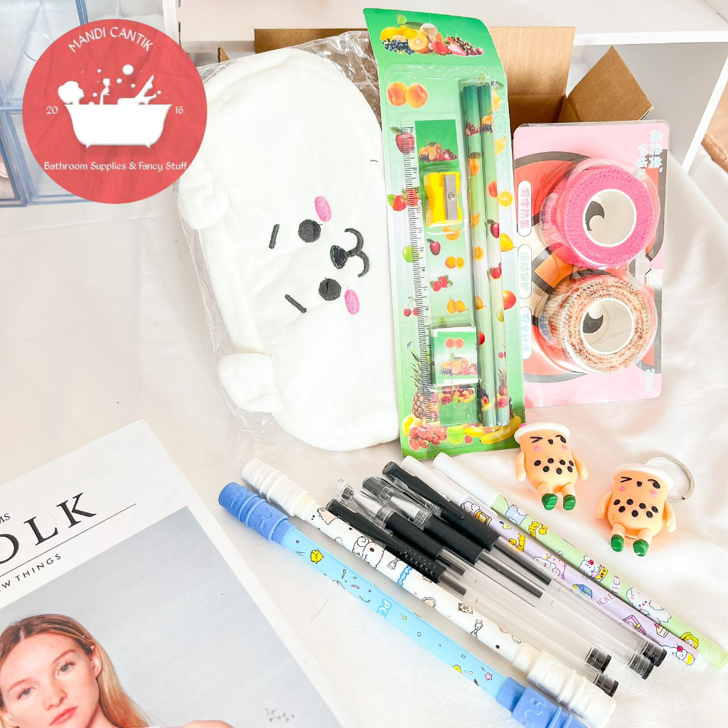 Jual BOX PAKET ISI ALAT TULIS UKURAN 20X8X8 CM | Shopee Indonesia