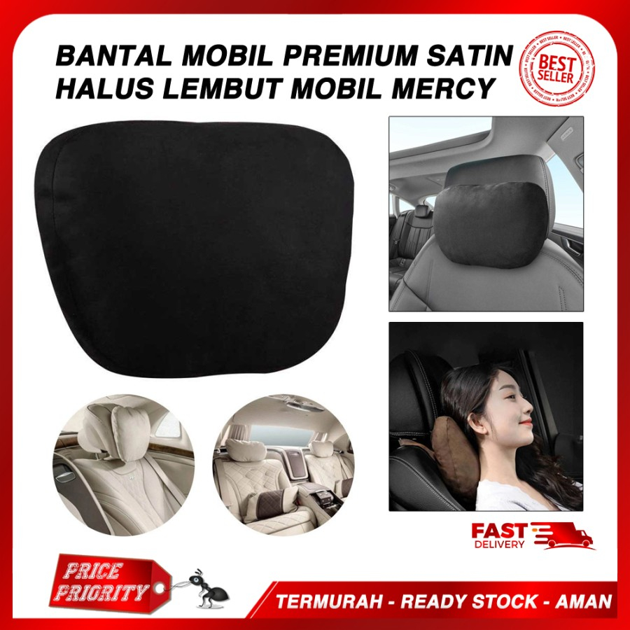 Jual Bantal Leher Jok Mobil Ergonomis Premium Mercy S-Class Halus ...