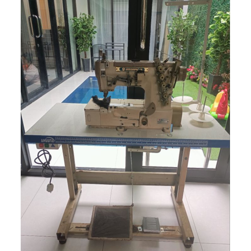 Jual MESIN JAHIT OVERDECK/KAMPUT TYPICAL W500 SECOND. | Shopee Indonesia