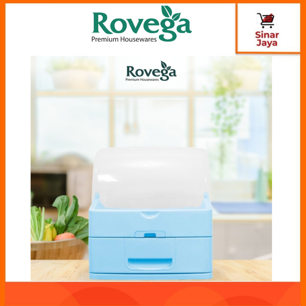 Jual ROVEGA DRM-878 Modys Rak Piring Plastik (Food Grade) | Shopee ...