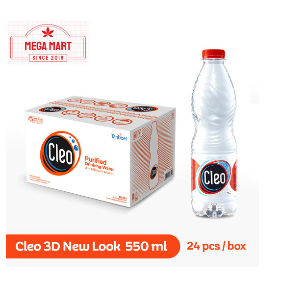 Jual Cleo Botol 550ml Dus (24 Botol) | Shopee Indonesia