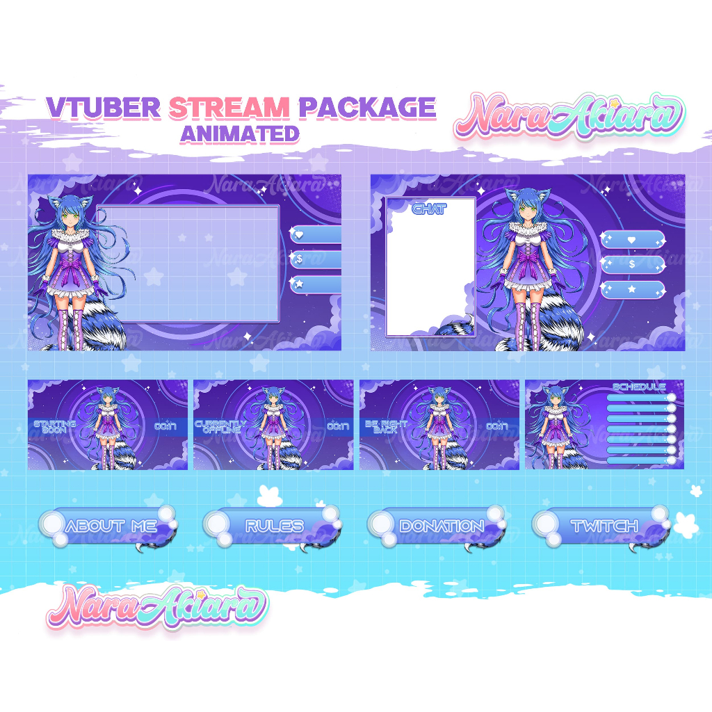 Jual Overlay Interaktif Tingkatkan Pengalaman Streaming Anda, Paket ...