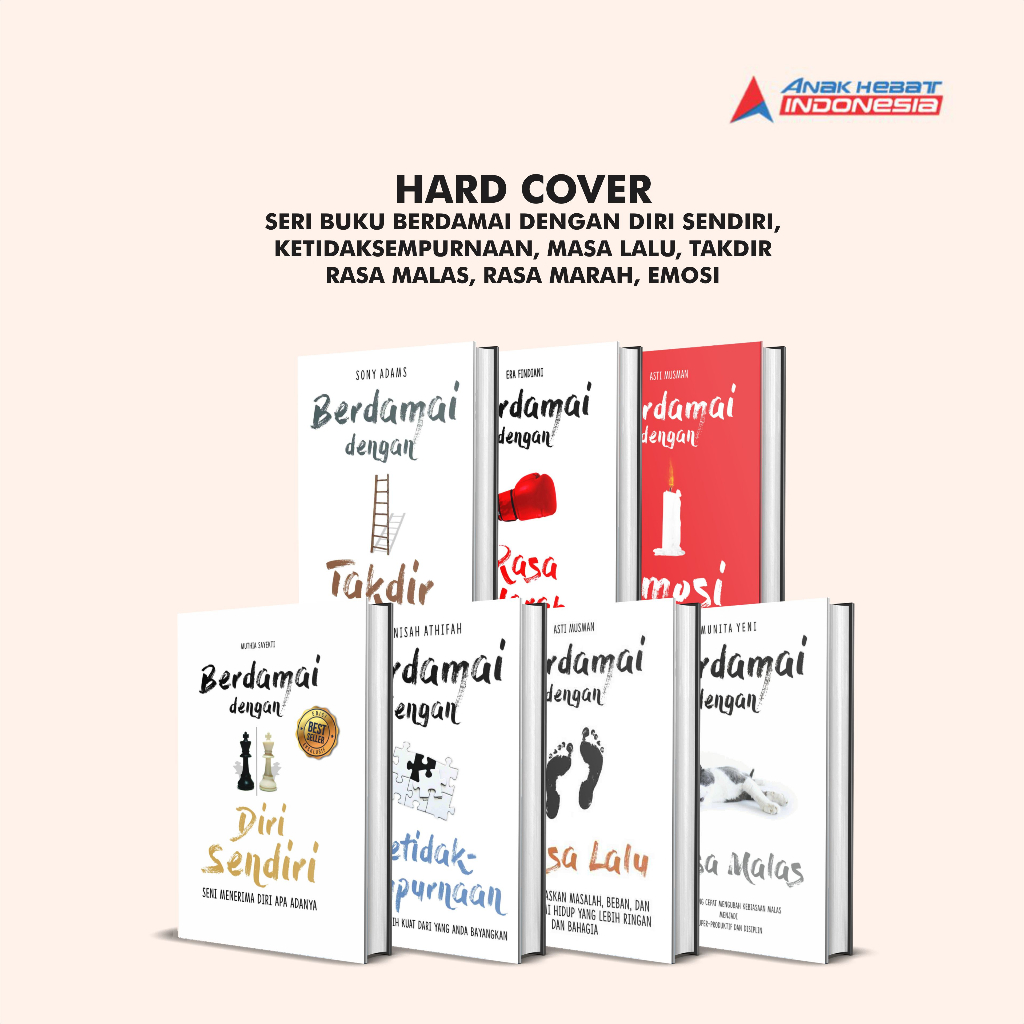 Jual Hard Cover - Seri Buku Berdamai dengan Diri Sendiri, Ketidaksempurnaan, Masa Lalu, Rasa ...