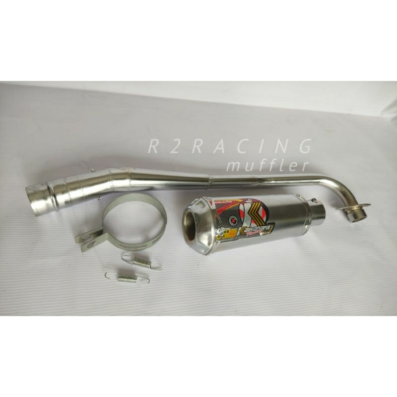 Jual Knalpot Racing kawahara vega r Jupiter Z1 Supra X 125 Grand Astrea ...