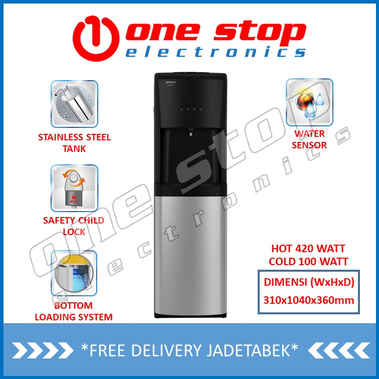 Jual HITACHI HWD-B50000 Dispenser Bottom Loading | Shopee Indonesia