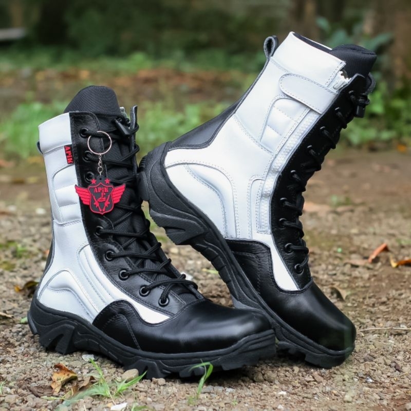 Jual SEPATU PDL LGR DJR RJR PROVOS TNI POLRI KULIT SAPI ASLI APIK ...