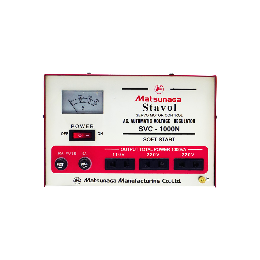 Jual Stabilizer Stabiliser Stavol Matsunaga 1000W 1000watt 1000 Watt ...