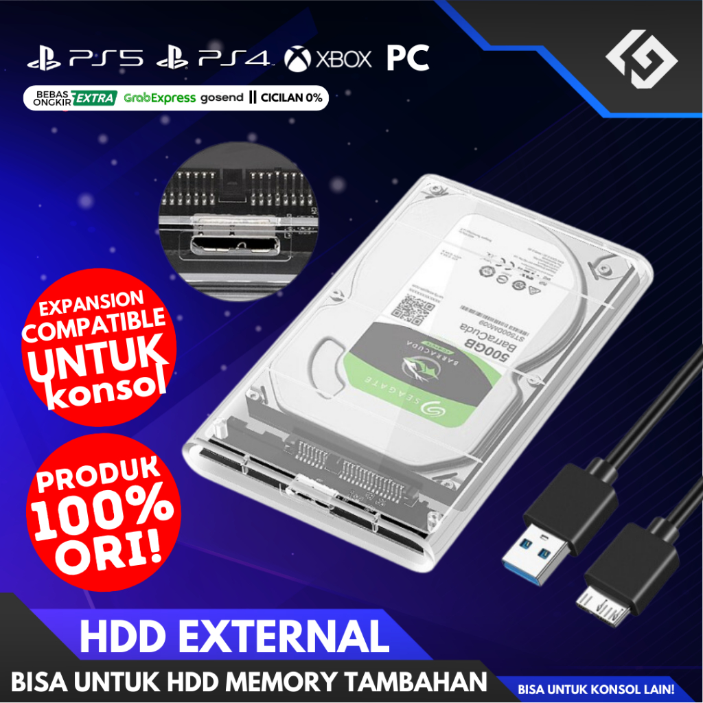 Jual External HDD PS4 PS5 / HDD External Expansion Original PC Laptop Termurah | Shopee Indonesia