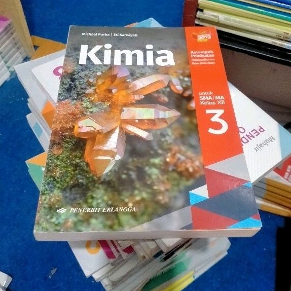 Jual Buku Kimia Kelas 12 SMA/MA Kurikulum K13N Penerbit Erlangga | Shopee Indonesia