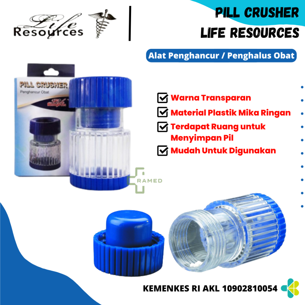 Jual Life Resources - Alat Penghancur Obat / Alat Penghalus Penumbuk ...