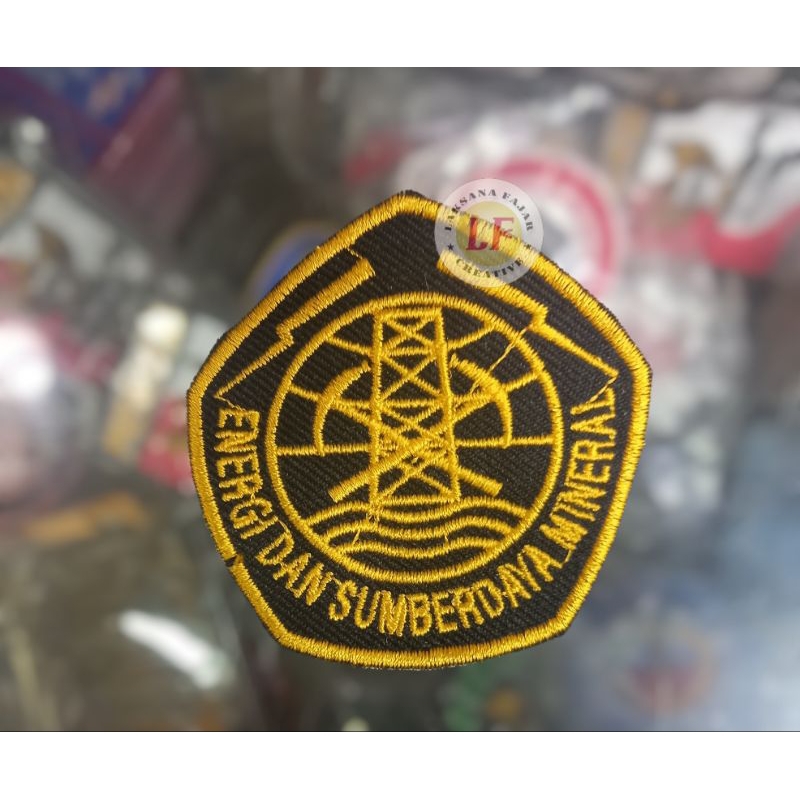 Jual logo bordir ESDM | Shopee Indonesia