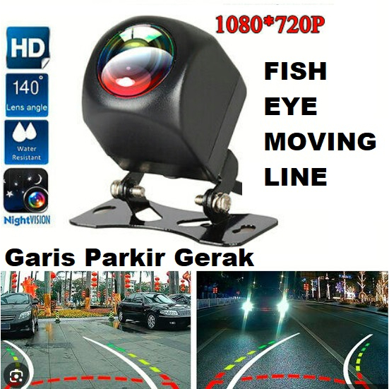 Jual Kamera MOVING LINE Camera Mundur parkir belakang atret mobil garis ...