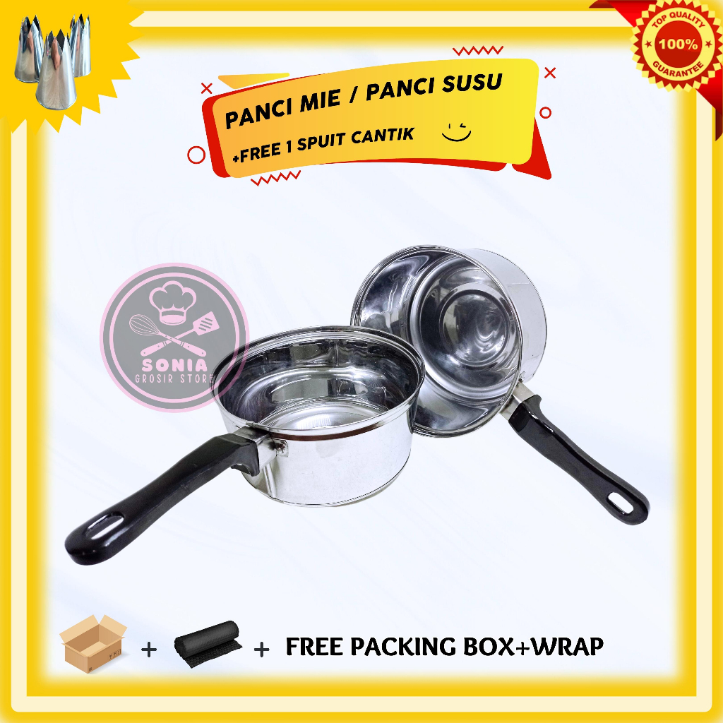 Jual Panci Mie / Panci Susu / Panci Sup / Panci Gagang / Panci Rebus ...