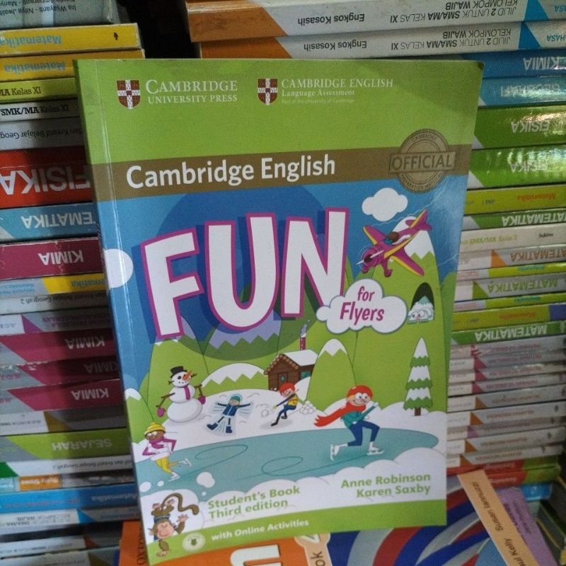 Jual buku Cambridge English fun for flyers | Shopee Indonesia