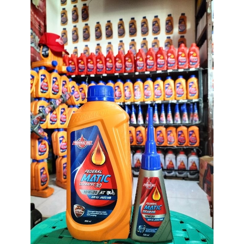 Jual PAKET Y MATIC ORANGE DAN OLI GEAR FEDERAL 120 ML+ADA UNDIAN ...