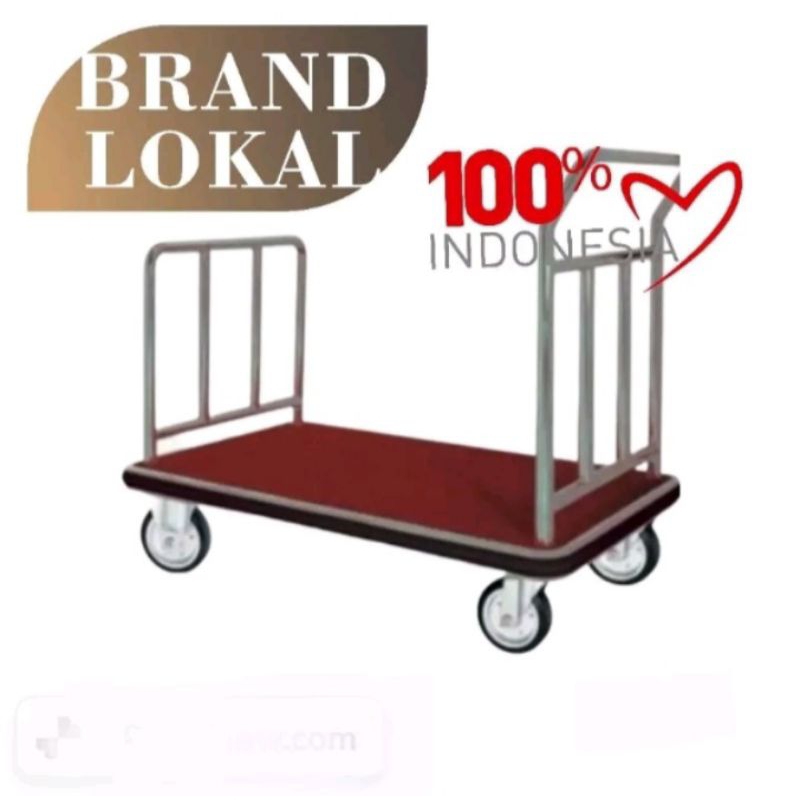 Jual TROLY HOTEL FULL STAINLESS STEEL | Shopee Indonesia