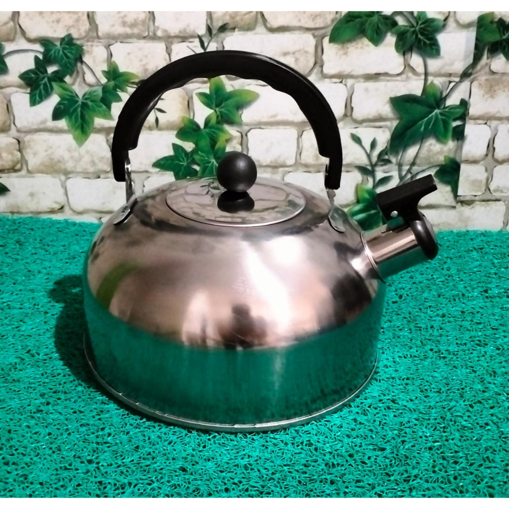 Jual TEKO SIUL 5L STAINLESS TEBAL FN / KETTLE BUNYI / CERET PEMANAS AIR / Teko teh kopi / Teko ...