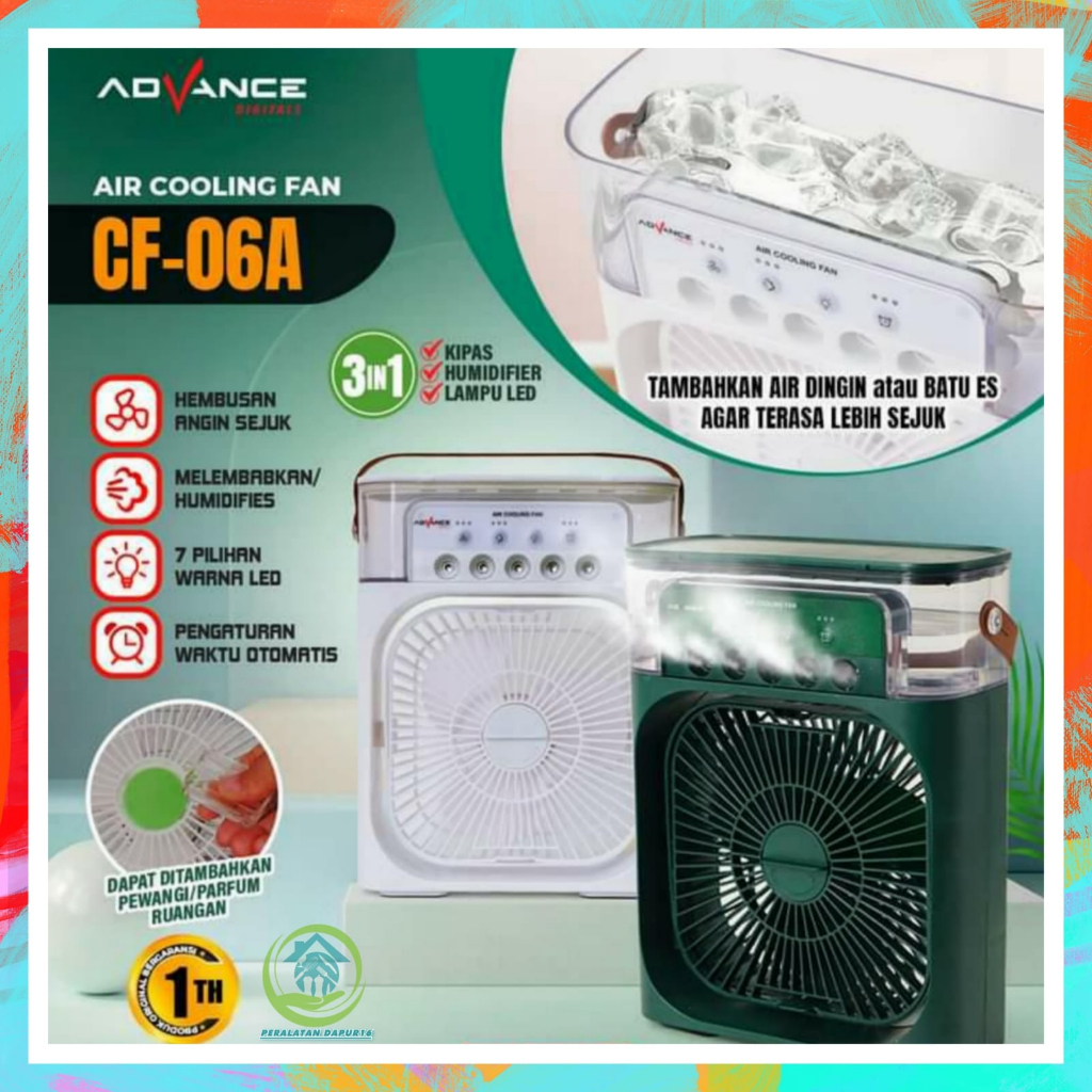 Jual KIPAS ANGIN UAP ADVANCE AIR COLLING FAN / KIPAS UAP ADVANCE CF 06A ...