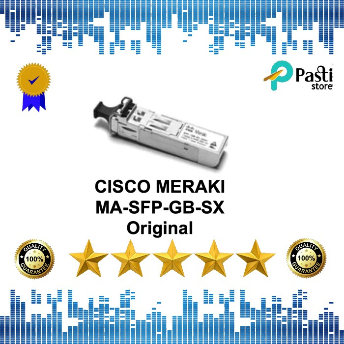 Jual CISCO MERAKI MA-SFP-1GB-SX 1GbE SFP SX Transceiver (NEW ORIGINAL ...
