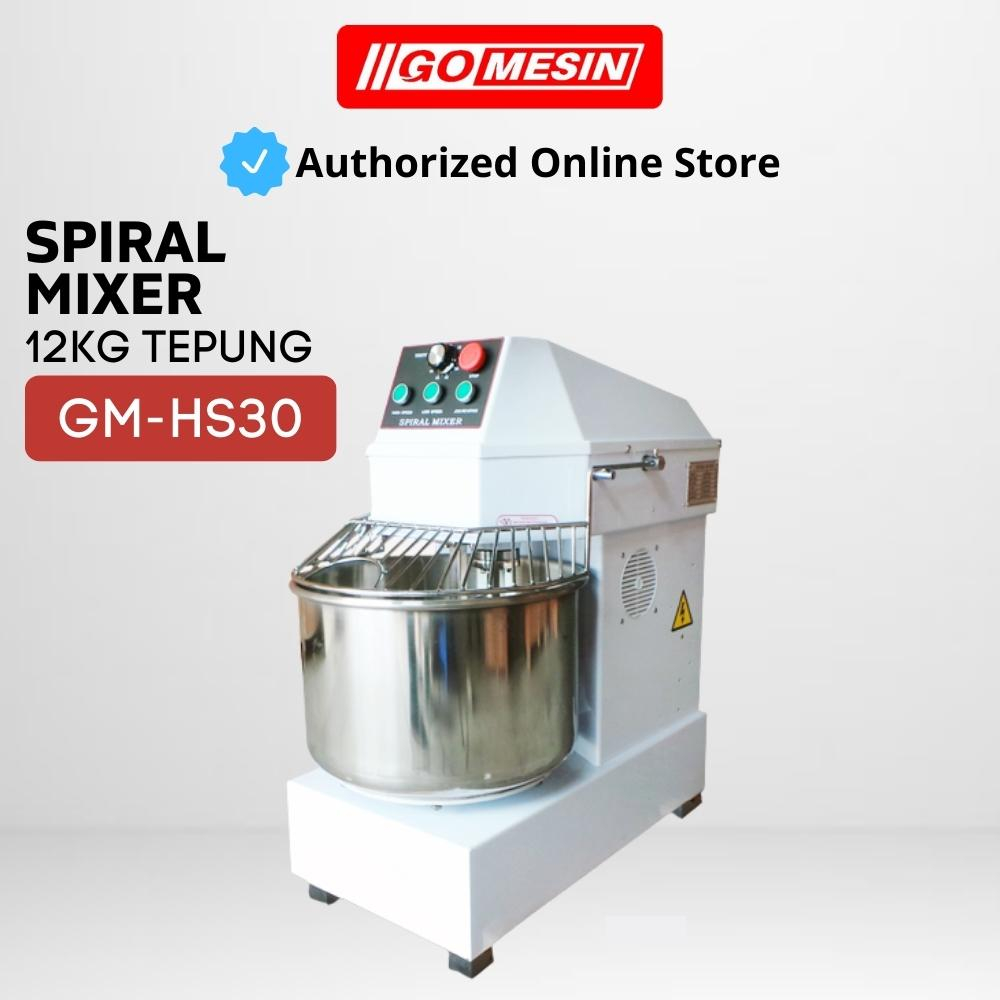 Jual SPIRAL MIXER 30 LITER GOMESIN GM HS30 MIXER SPIRAL ADONAN ROTI ...