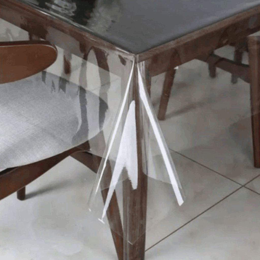 Jual Taplak Meja Plastik Bening Transparan Mika Meteran | Shopee Indonesia