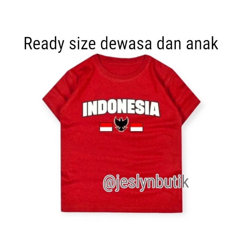 Jual KAOS HUT RI INDONESIA GARUDA 2BENDERA / KAOS 17 AGUSTUS 1945 MERDEKA INDONESIA | Shopee ...