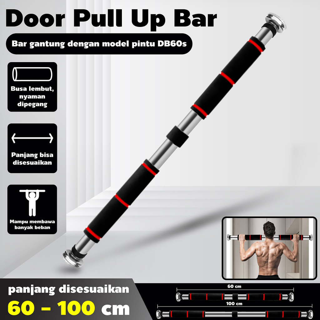 Jual HTD Sport Alat Pull Up Bar Dinding Pintu Jendela | Shopee Indonesia
