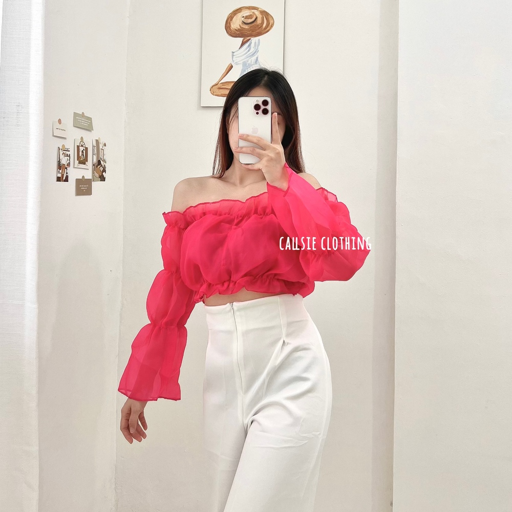 Jual [callsie] - JASMINE SABRINA TOP ( atasan wanita / crop top / tube ...