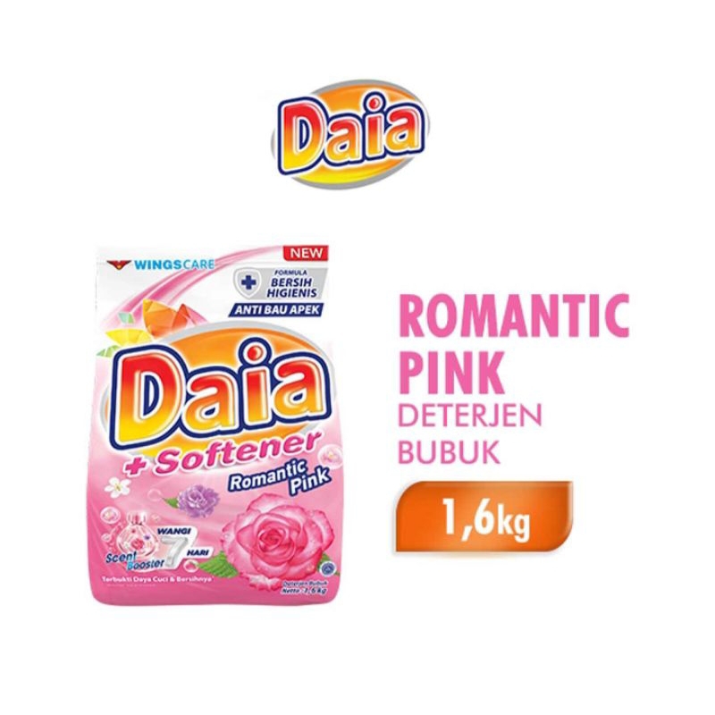 Jual DAIA DETERGENT BUBUK 1,6 KG | Shopee Indonesia