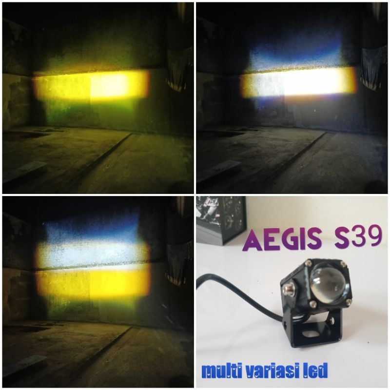 Jual lampu led sorot mini AEGIS S39 untuk motor dan mobil harga per 1 ...