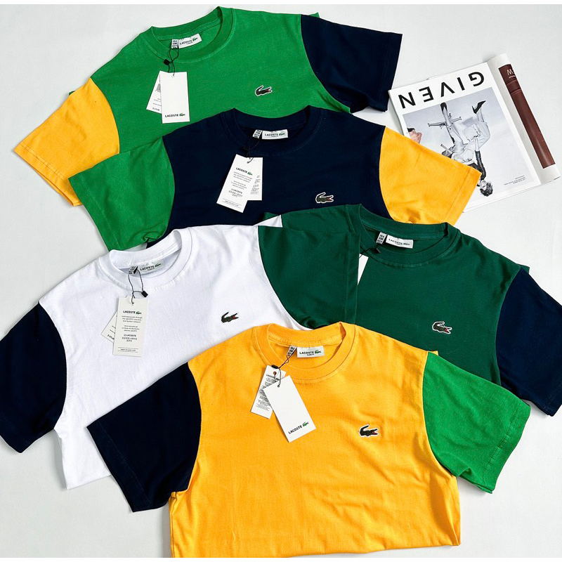 Jual Kaos LC Colorblock Logo Tees (5 Colours) | Shopee Indonesia