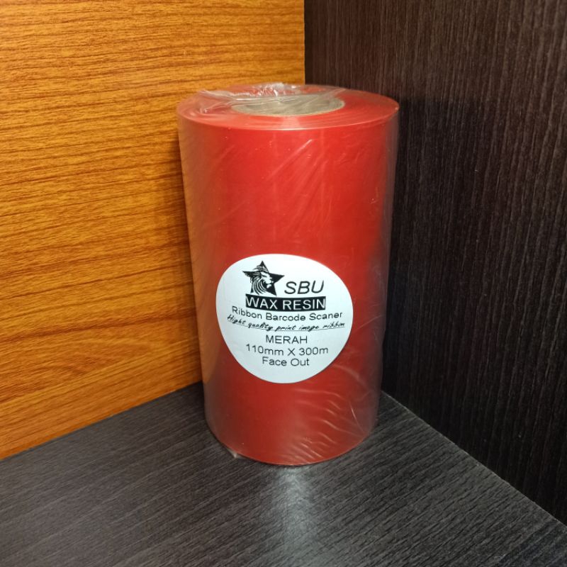 Jual Ribbon Wax Resin 110mm X 300m Core 1 Inchi ( Face Out ) Warna ...