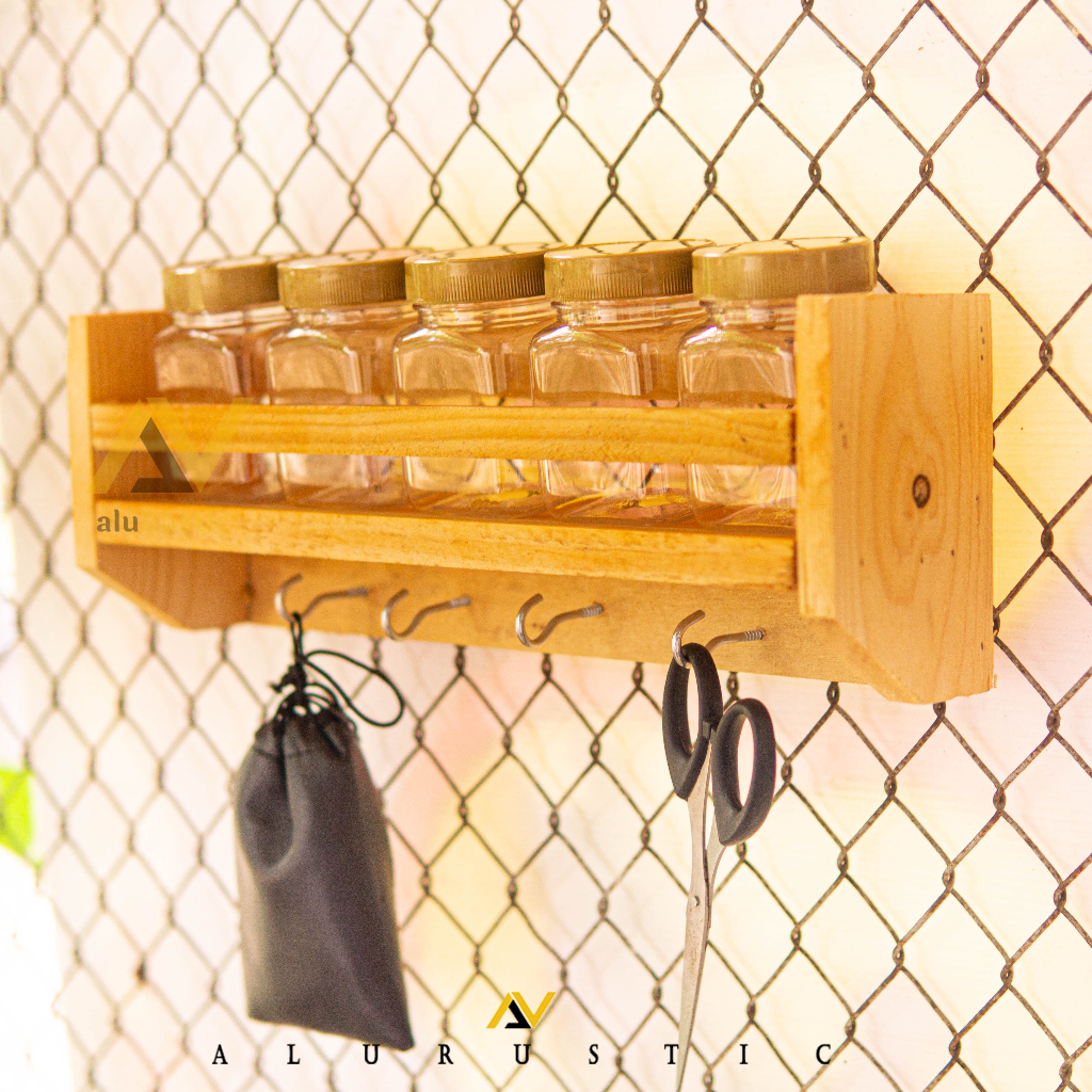 Jual RAK DINDING UNIK UNTUK RAK BUMBU DAPUR / RESTO / KOSMETIK / RAK ...