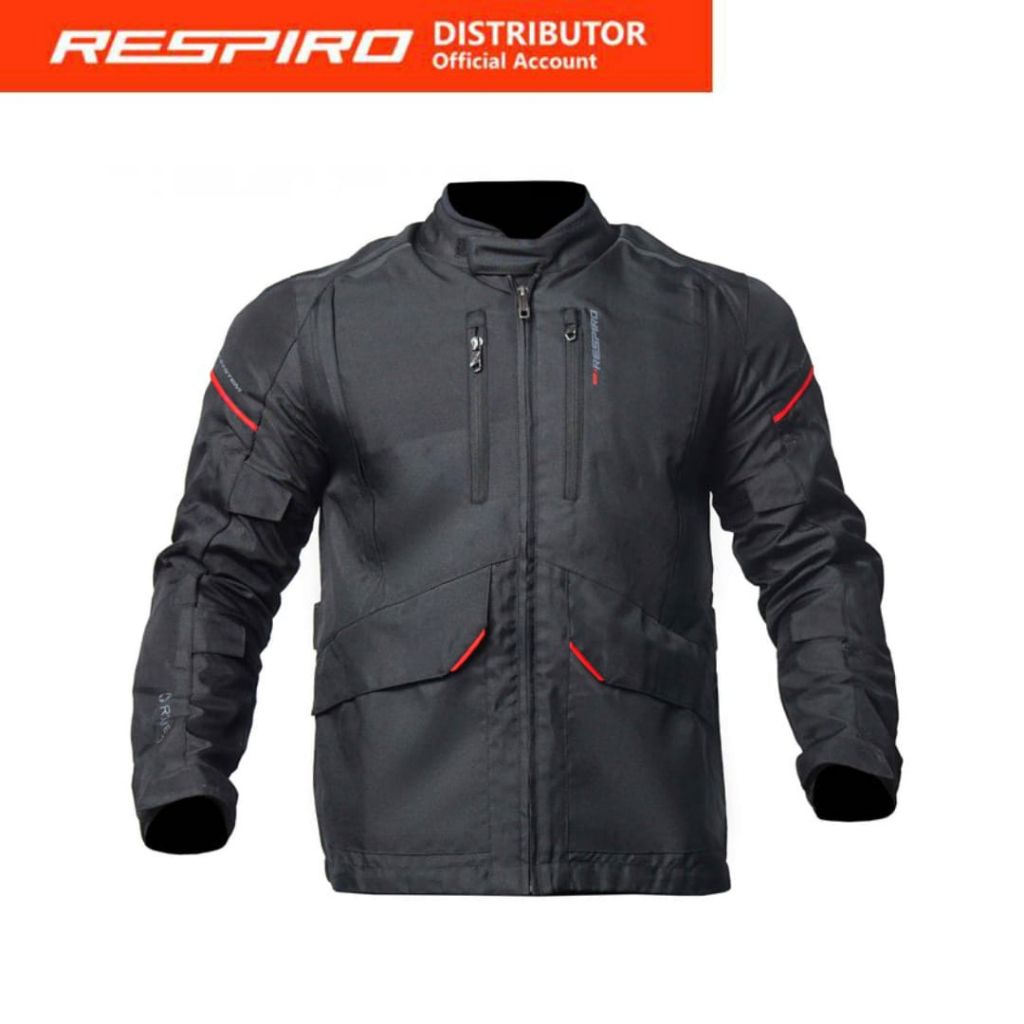 Jual Jaket Motor Pria RESPIRO VALVO - VOLTONE Windbreaker Riding Daily ...