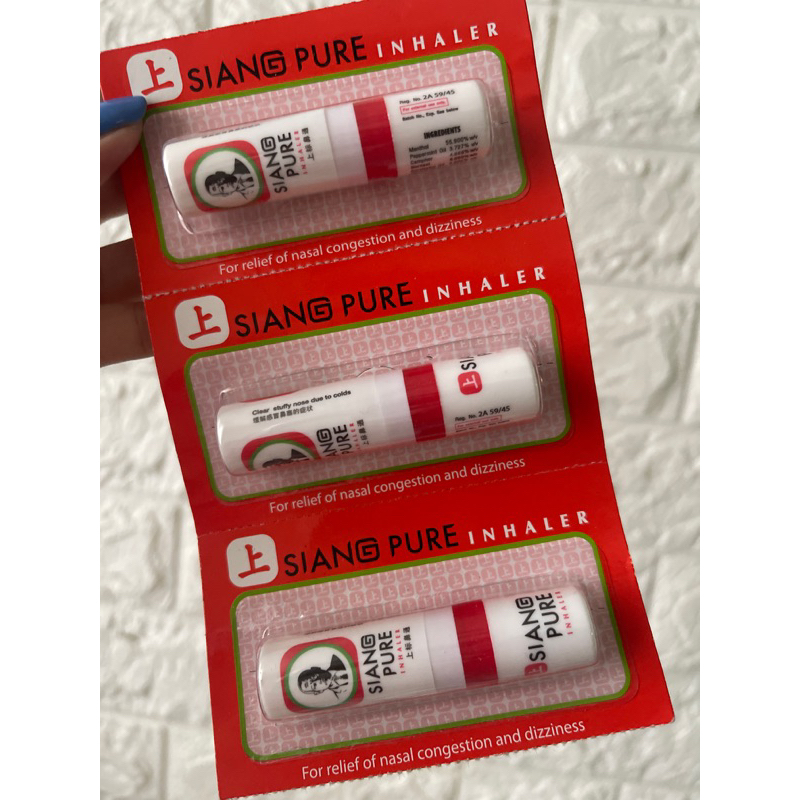 Jual siang pure inhaler (SG Stock) | Shopee Indonesia