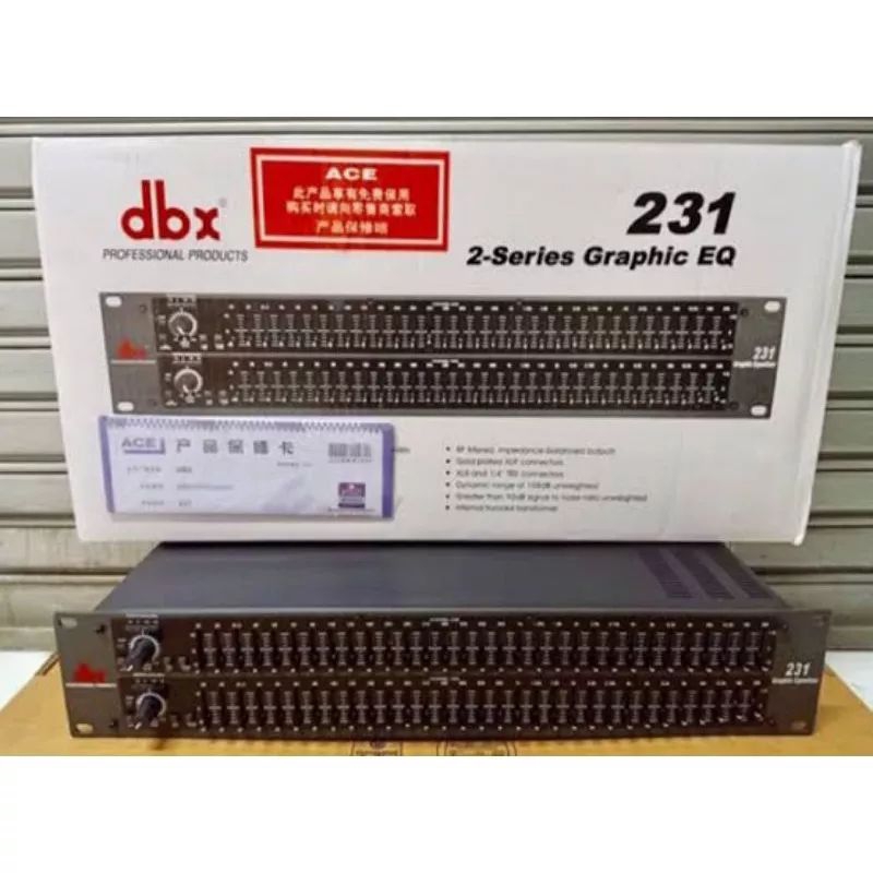 Jual Equalizer dbx 231(2-Series Graphic EQ) | Shopee Indonesia