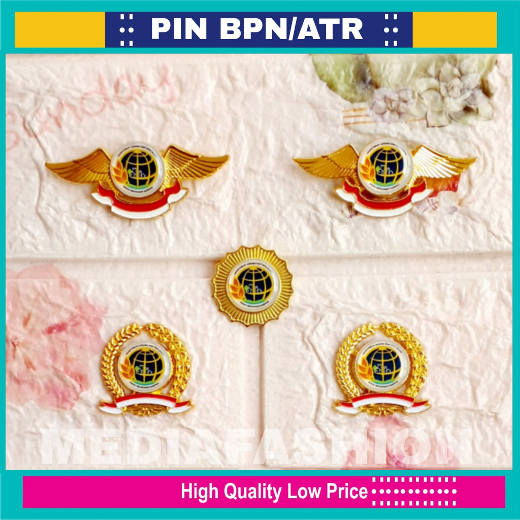 Jual Pin BPN/ATR (Kementerian Agraria dan Tata Ruang / Badan Pertanahan ...