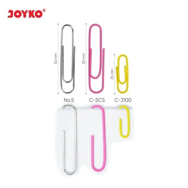 Jual ( 1 pak besar = 10 pak kecil ) Paper Clip Klip Penjepit Kertas ...