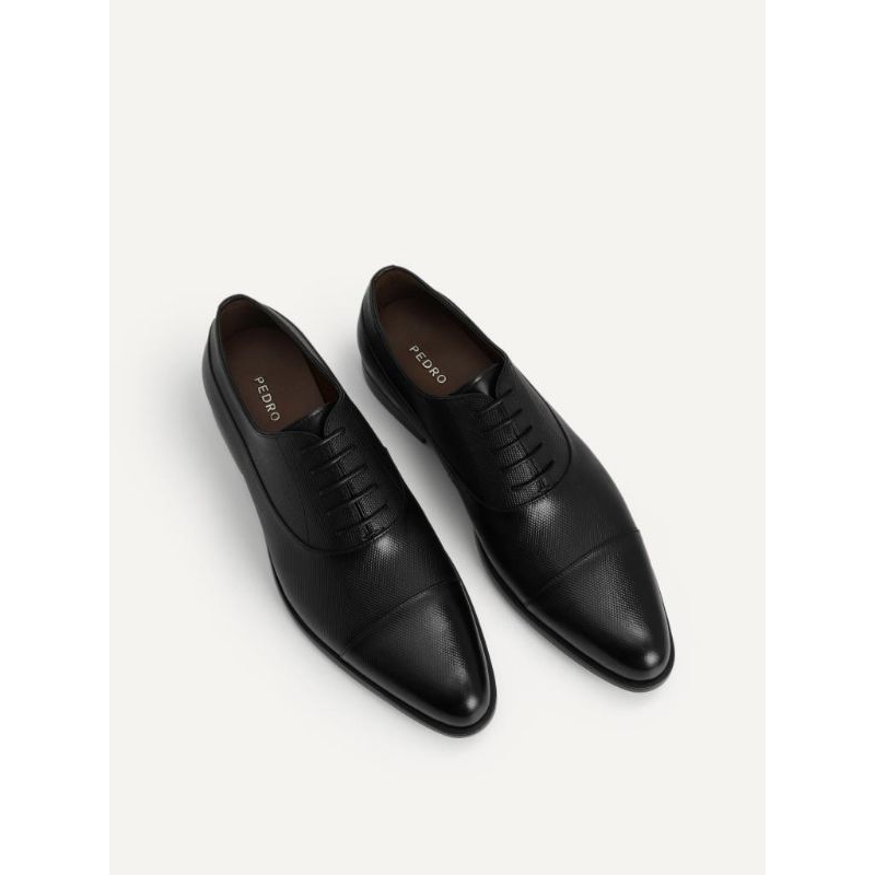 Jual Sepatu Pria Pantofel PEDRO ORIGINAL 0037 ( ONLY BLACK ) | Shopee ...