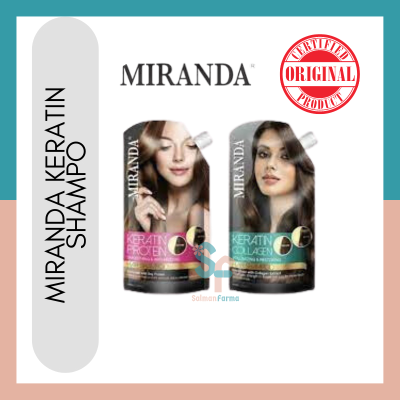 Jual MIranda Keratin Shampo Protein | Shopee Indonesia