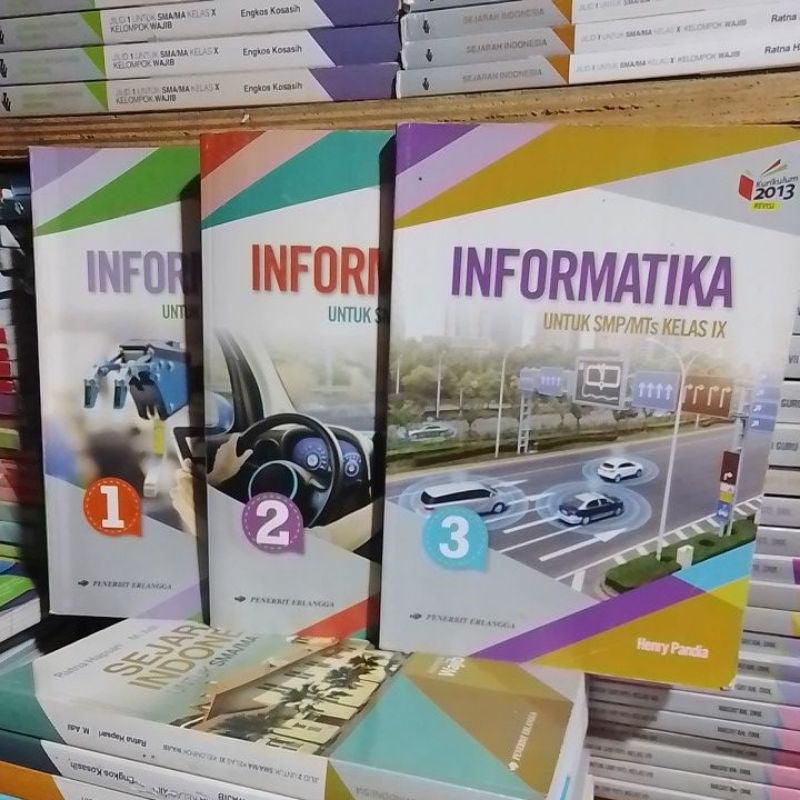 Jual BUKU ORIGINAL • INFORMATIKA Untuk SMP/MTS Kelas 7 8 9 | Shopee Indonesia