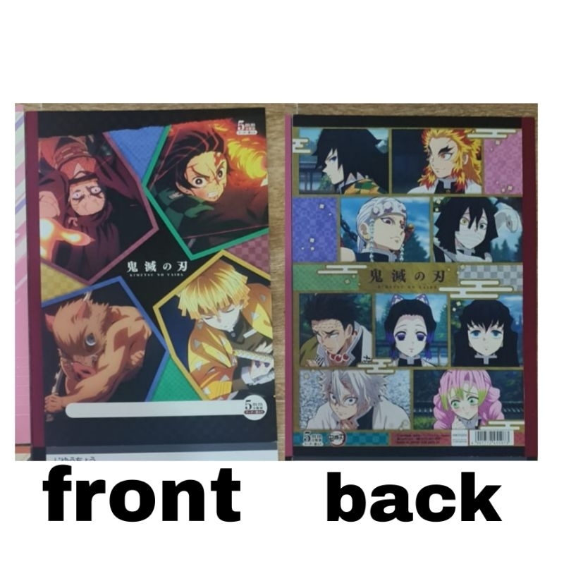 Jual Buku Tulis Notebook Official Kimetsu no Yaiba Demon Slayer 5mm ...