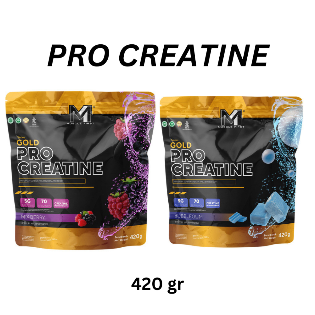 Jual MUSCLE FIRST Pro Creatine 420gr - Suplemen Fitness | Shopee Indonesia