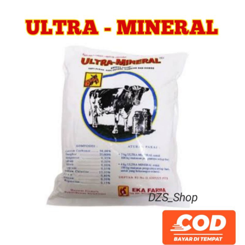 Jual ULTRA MINERAL 1 Kg Vitamin Penggemukan Sapi Domba Kambing | Shopee ...