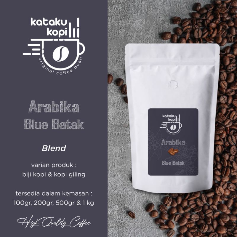 Jual kopi Arabika Blue Batak ( 500gr & 1kg ) | Shopee Indonesia