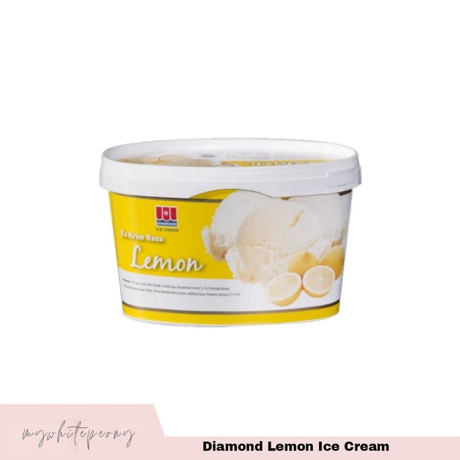 Jual Diamond Lemon Ice Cream 700 Ml | Shopee Indonesia
