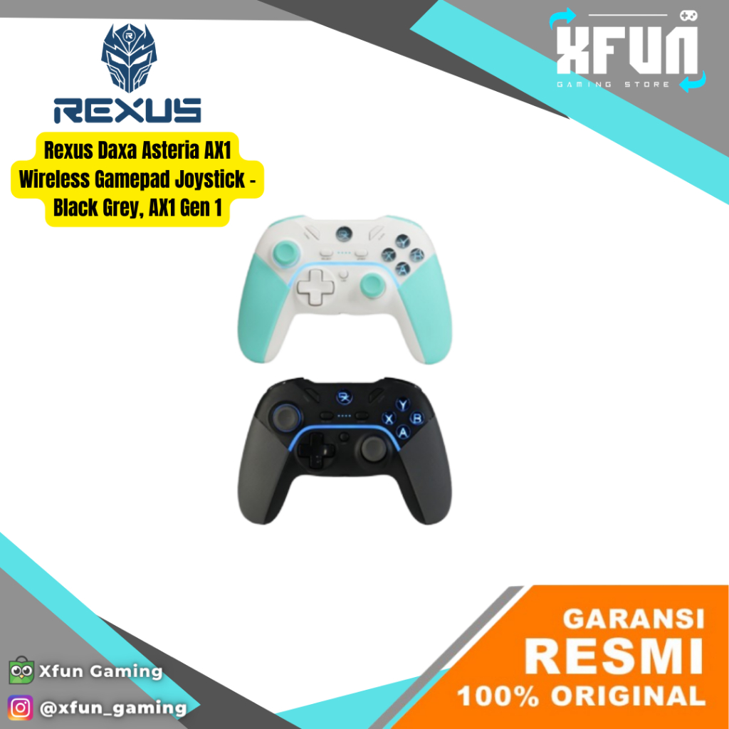 Jual Rexus Gamepad Daxa Asteria AX1 Wireless | Shopee Indonesia