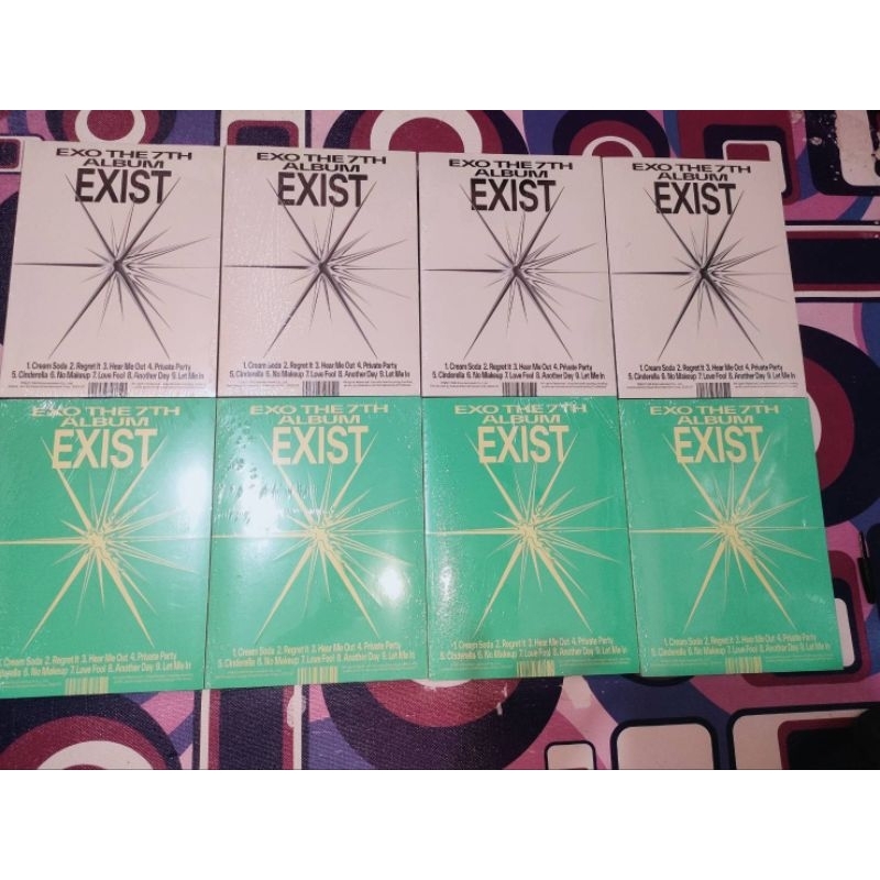 Jual (Ready Stock) Album Exist Exo Sealed Without pob (Pilih J&T ...