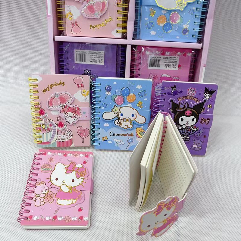 Jual MINI BINDER BOOK MAGNET DAN NON MAGNET SANRIO MINI BINDER DIARY ...
