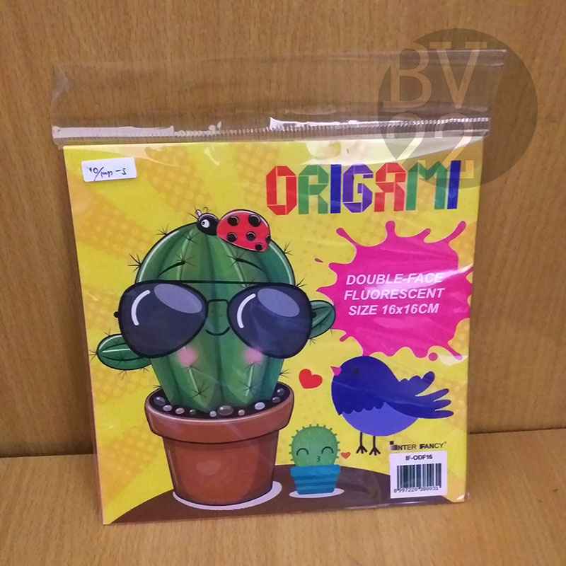 Jual Kertas Lipat - Origami INTER FANCY 16x16, 20x20 25 Lembar | Shopee ...